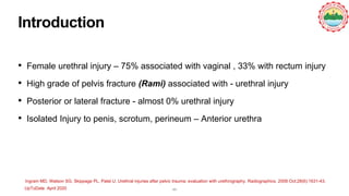 Approach to the patient with Urethral Trauma | PPTX