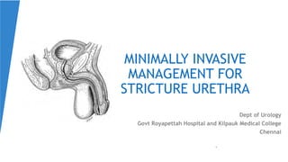 Urethra stricture management- minimally invasive | PDF
