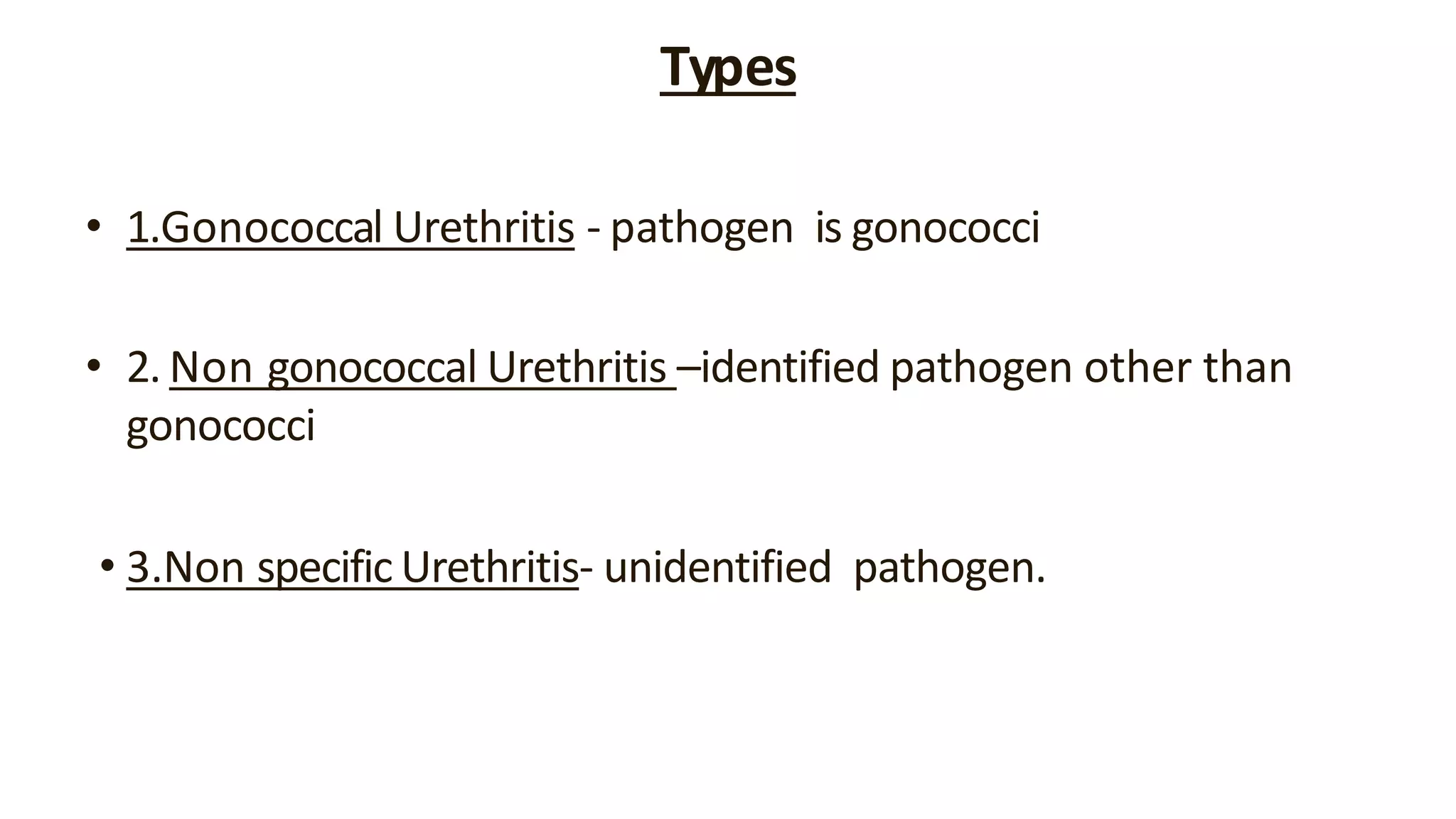 Urethritis | PPTX