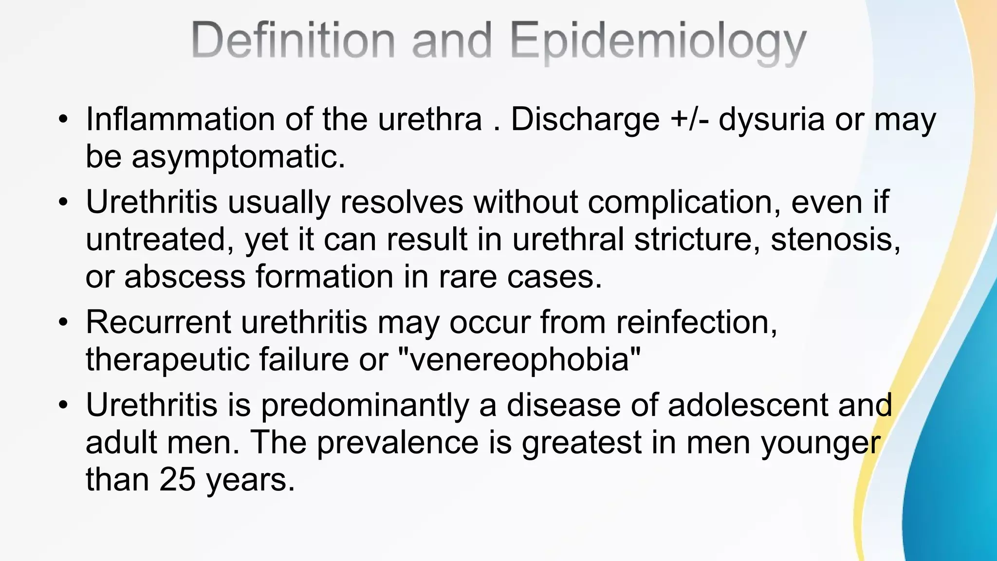 Urethritis | PPT