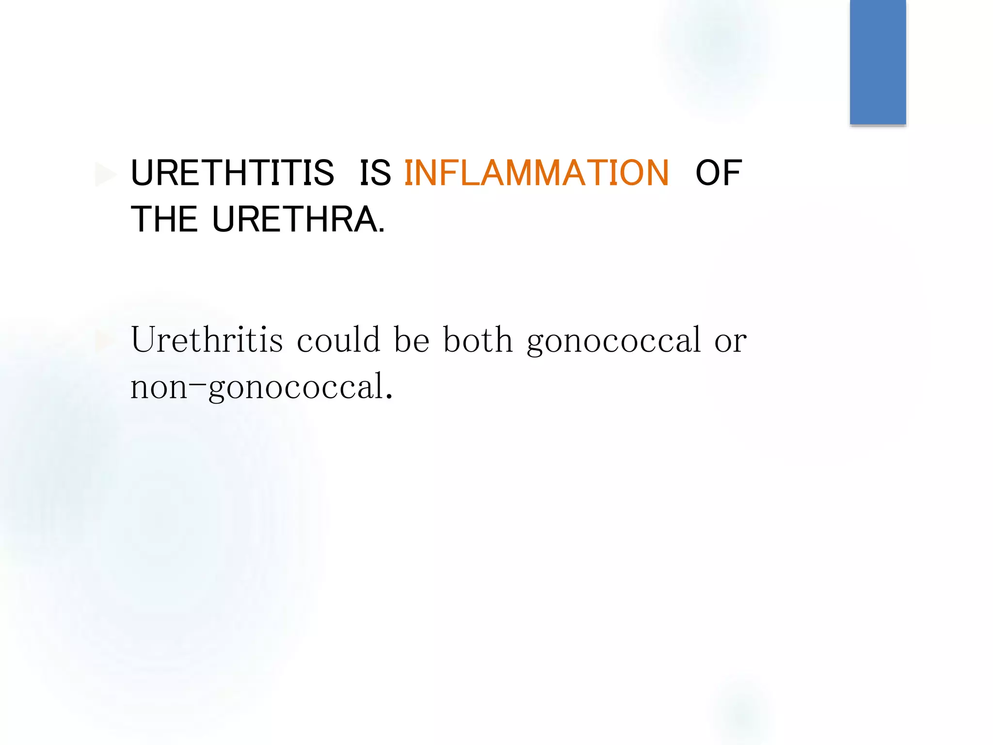Urethritis | PPTX