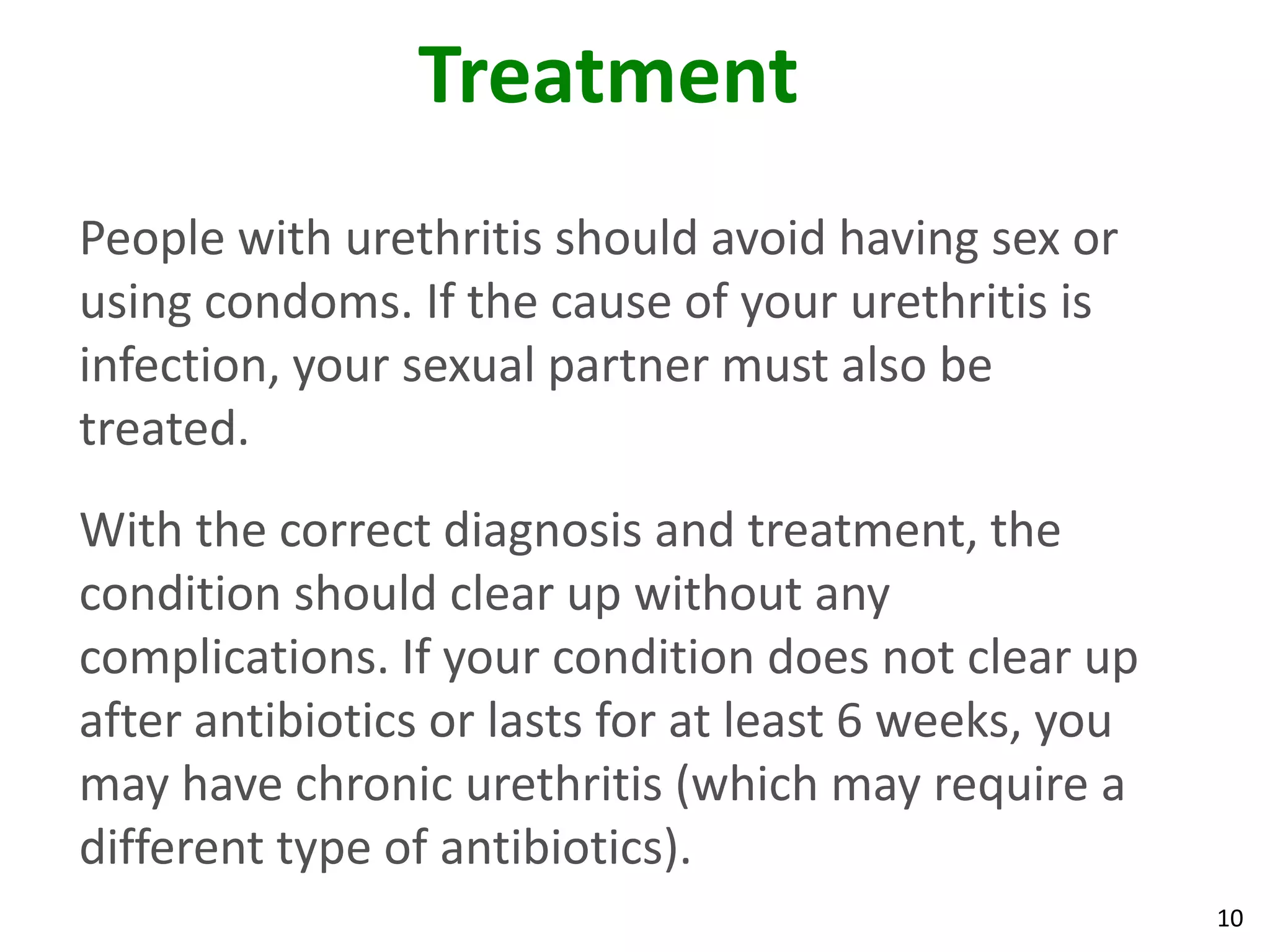 Urethritis | PPTX