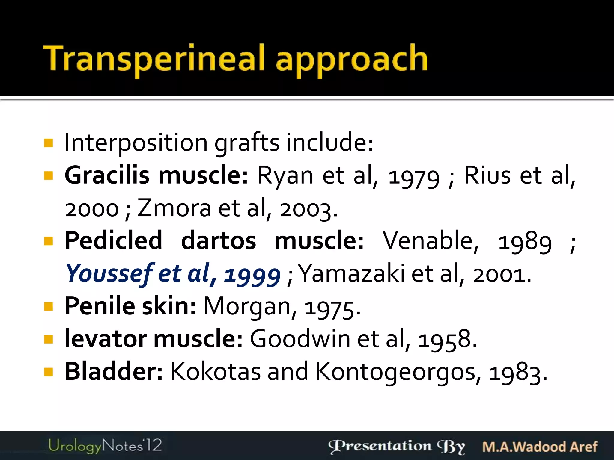 Urethrorectal fistula | PDF