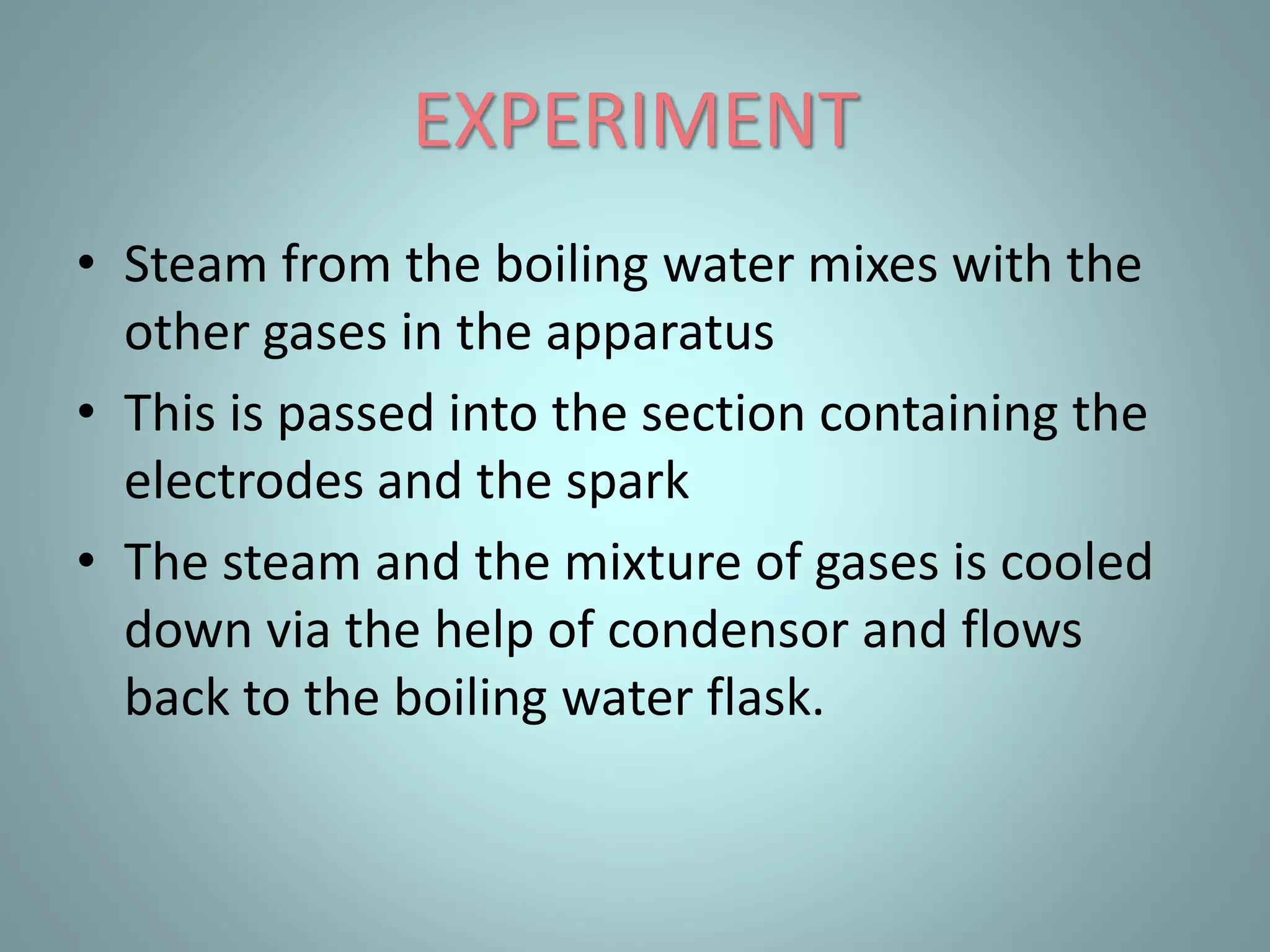 Urey miller experiment | PPTX