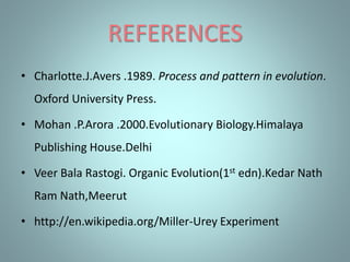 Urey miller experiment | PPT
