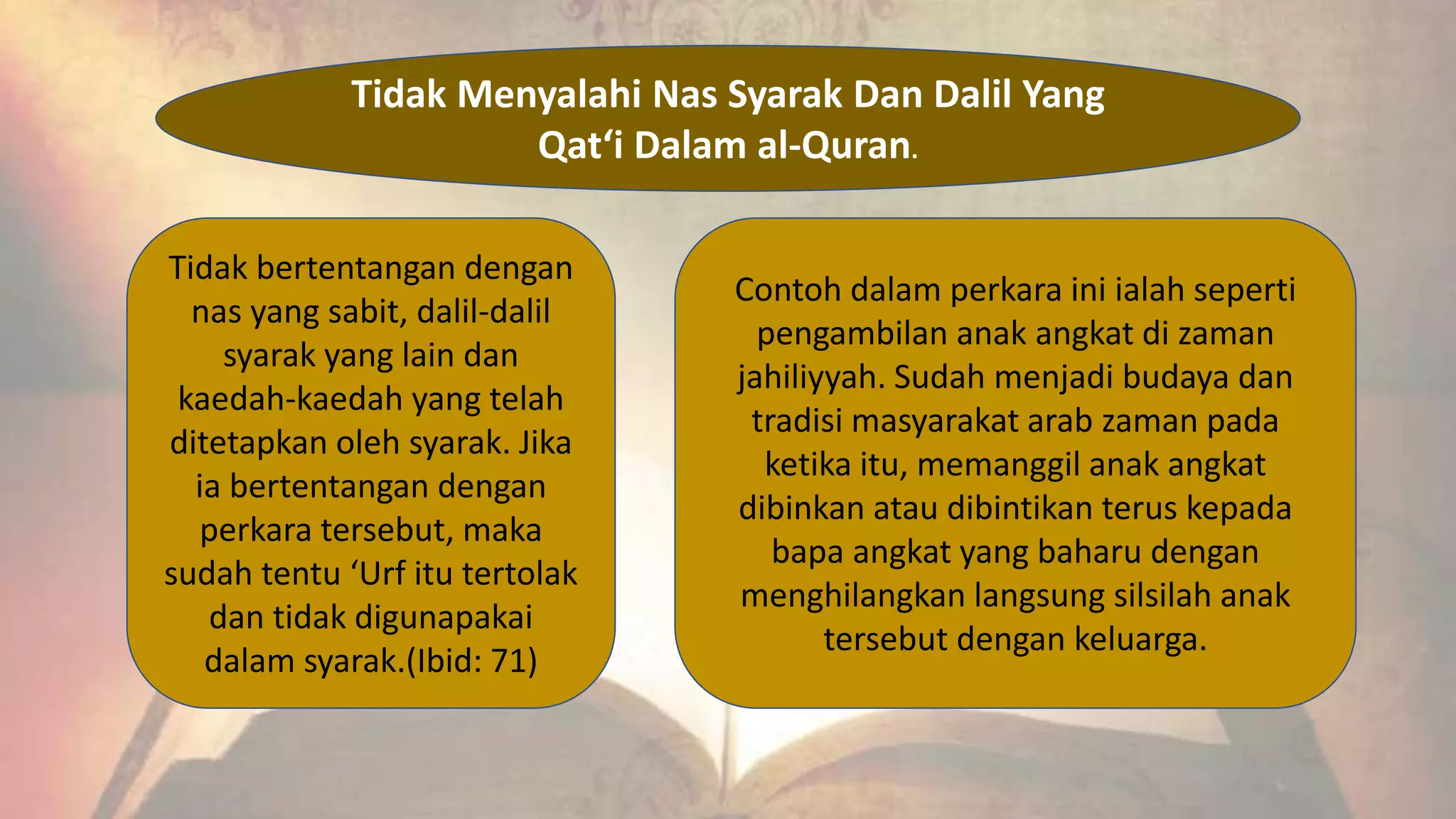 Uruf wal Adat | PPTX