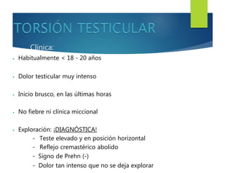 (20-5-2021) URGENCIAS UROLOGICAS PARTE 1 (PPT) | PPTX