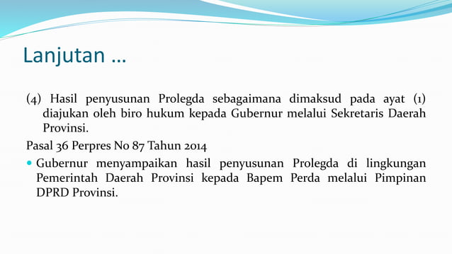 Urgensi Penyusunan Propemperda dan Propemperkada dalam Penyusunan ...