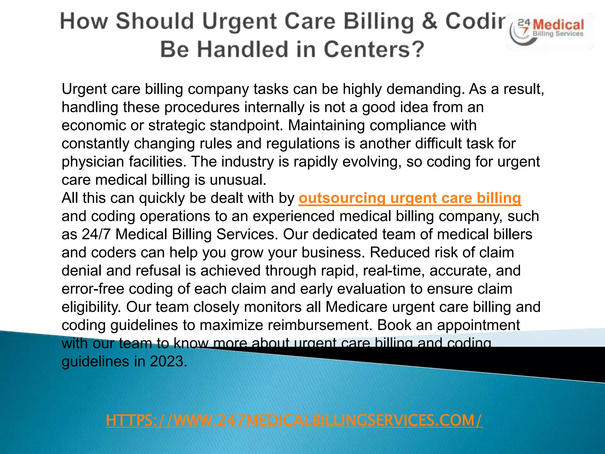 Urgent Care Billing and Coding Guidelines 2023.pptx