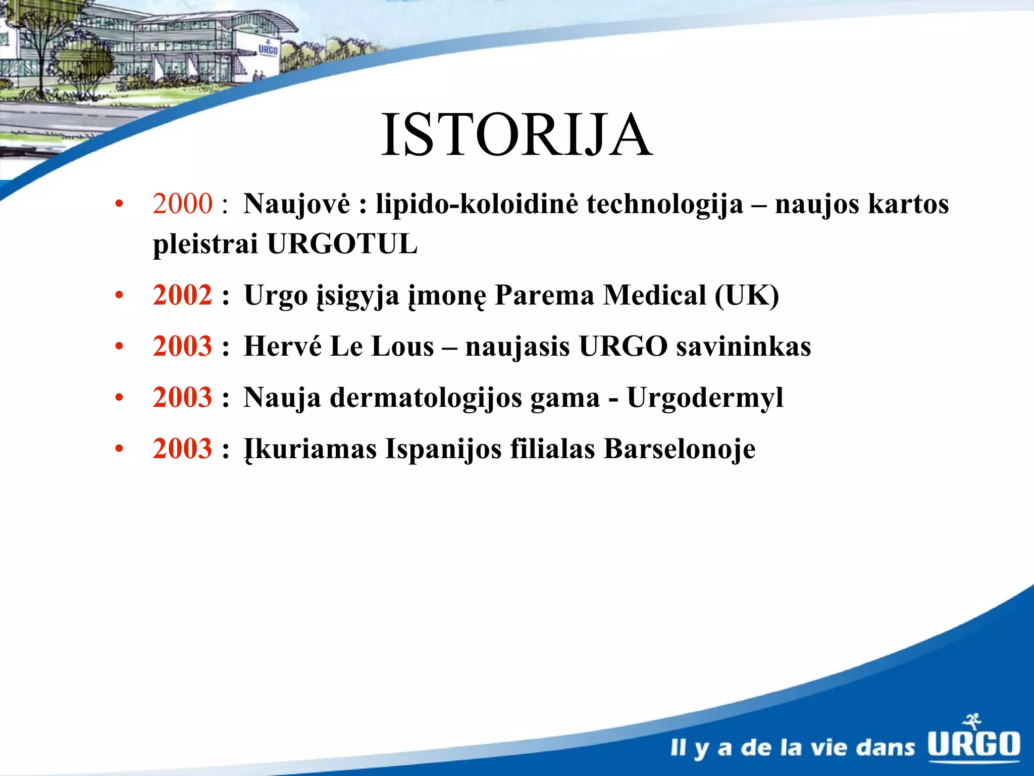 Urgo Prekes Zenklo Istorija | PPT