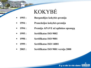 Urgo Prekes Zenklo Istorija | PPT
