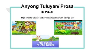 Uri at anyo ng panitikan at ang kahulugan nito | PDF