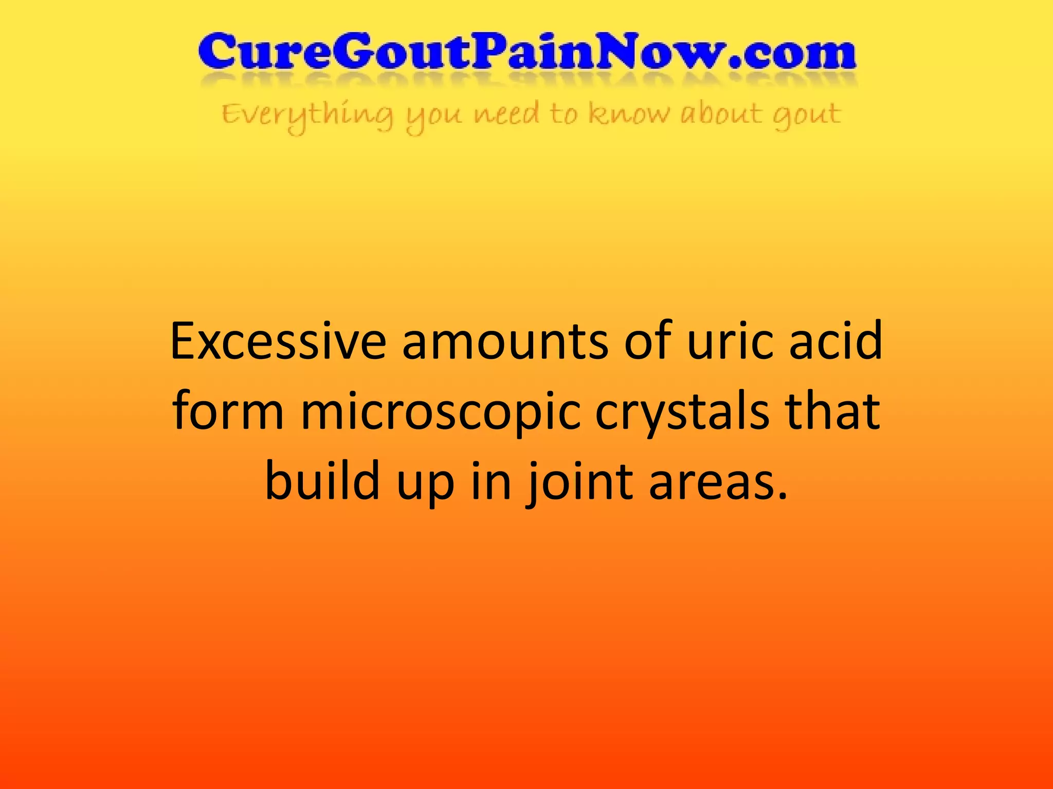 Uric Acid Crystals | PDF