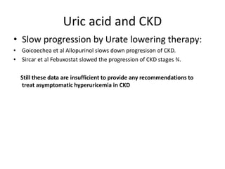Uric acid disorders | PPTX | Digestive Disorders | Diseases and Conditions
