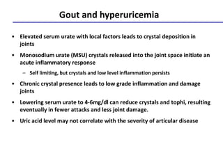 Uric acid disorders | PPTX | Digestive Disorders | Diseases and Conditions