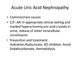 Uric acid disorders | PPTX | Digestive Disorders | Diseases and Conditions