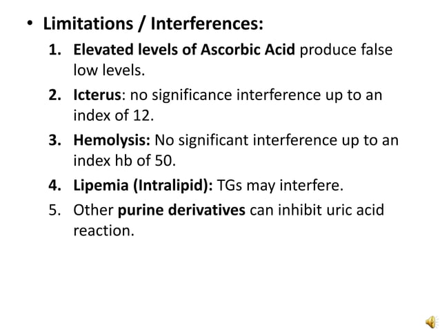Estimation of uric acid levels in blood | PPTX | Chemistry | Science