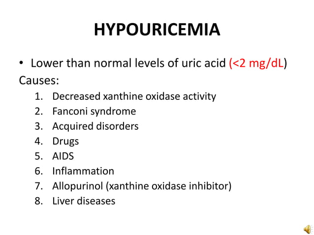 Estimation of uric acid levels in blood | PPTX | Chemistry | Science