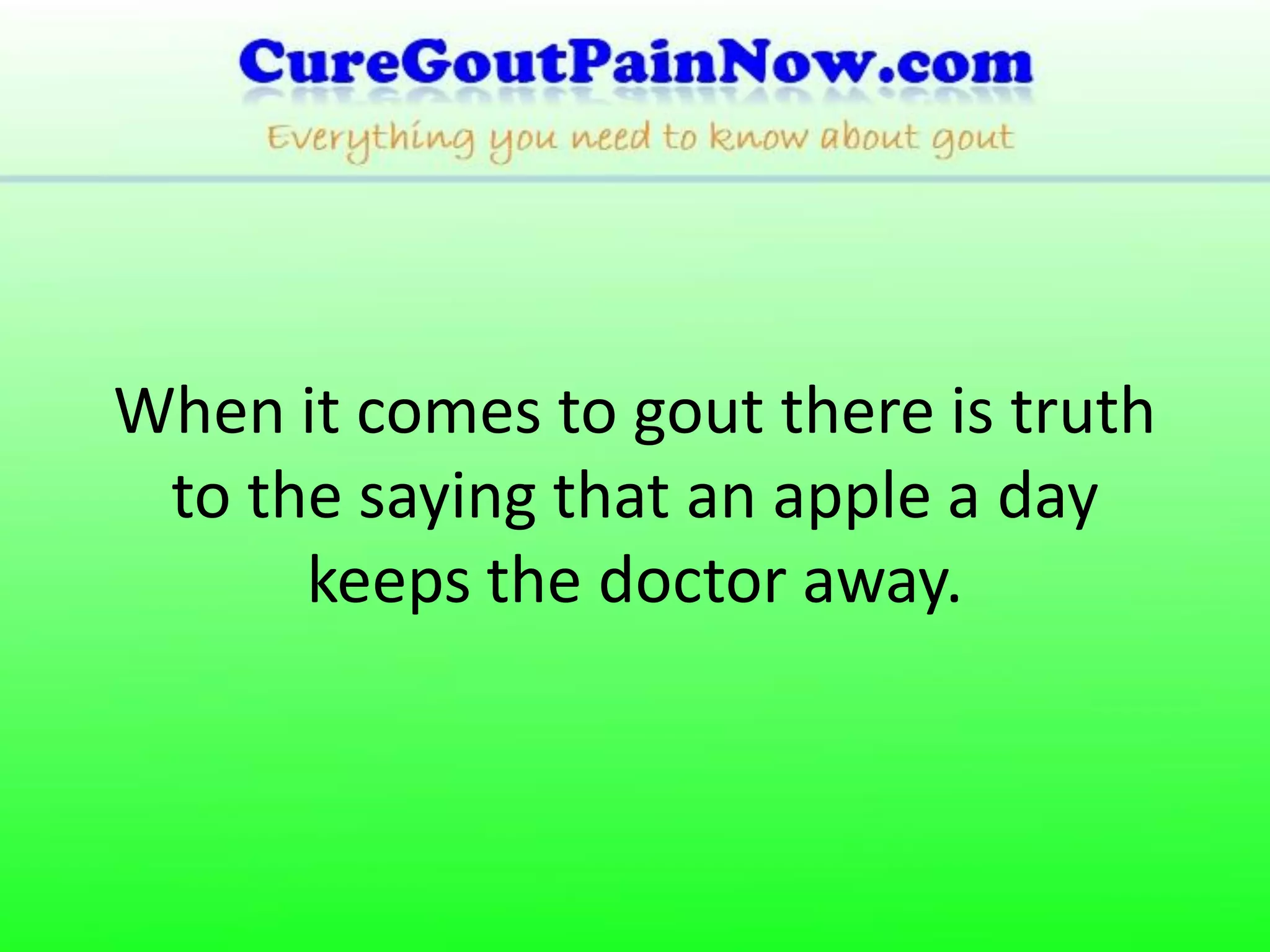 Uric Acid Treatment | PPT