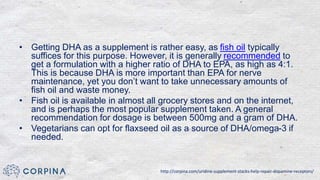 The Uridine Supplement Stacks Help Repair Dopamine Receptors | PPTX