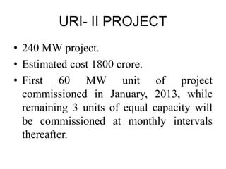 Uri hydel power project | PPTX