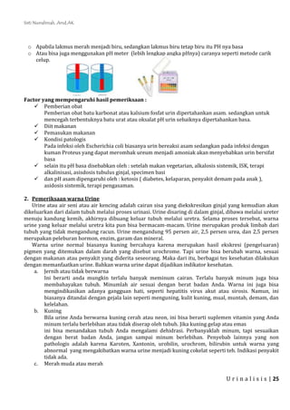Urinalisis | DOCX