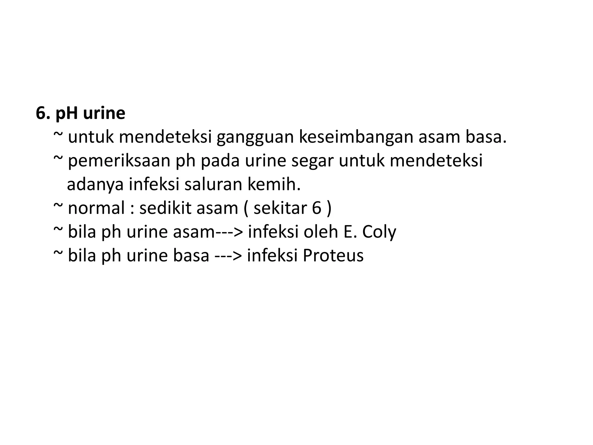 PEMERIKSAAN URINE (Urinalisis) | PPTX