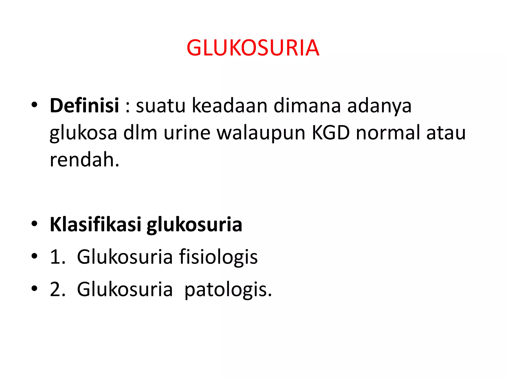 PEMERIKSAAN URINE (Urinalisis) | PPTX