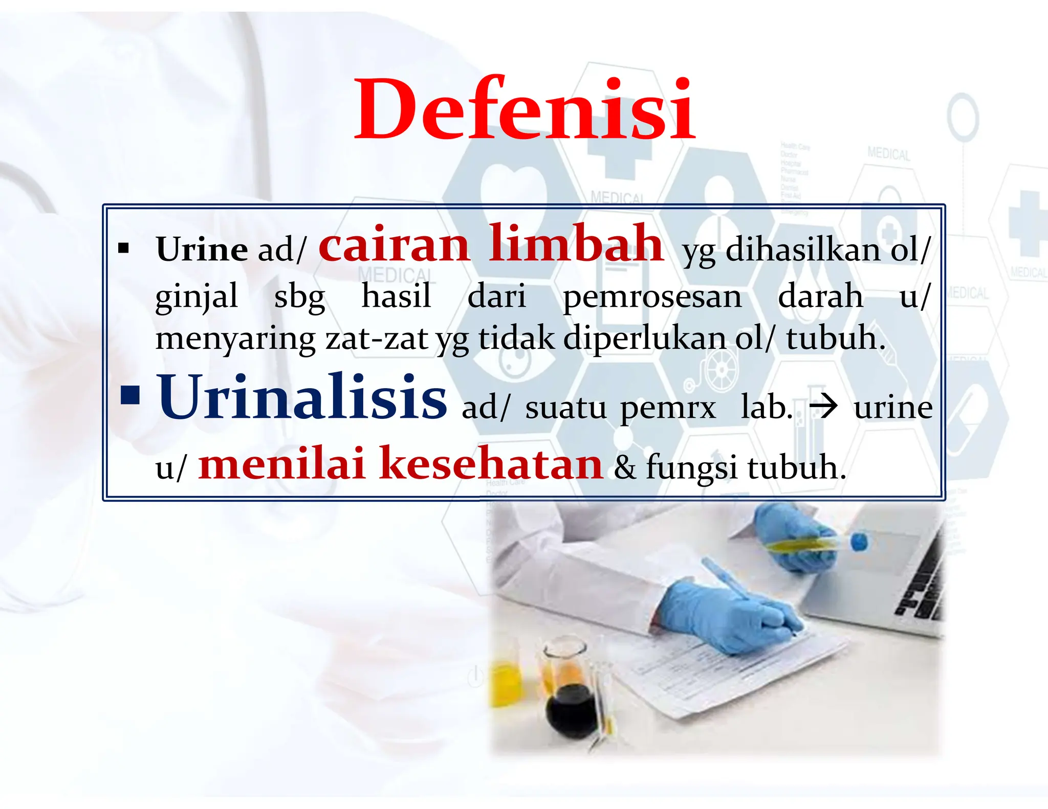 Bahan Ajar Mata Kuliah Urinalisis Edisi Tahun 2024 | PDF