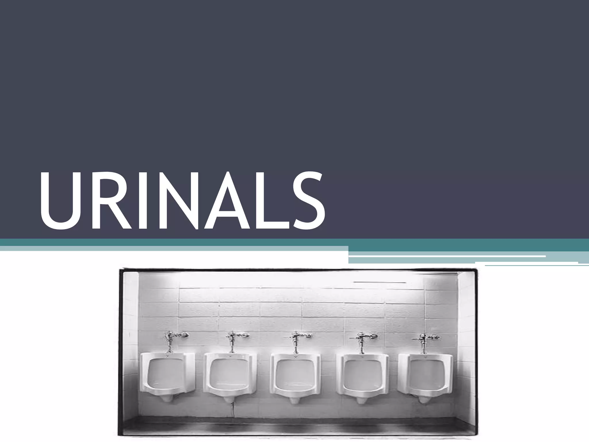 Urinals (presentation) | PPTX