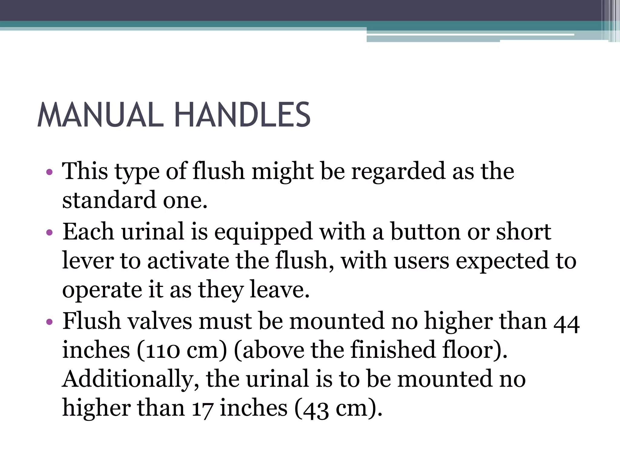 Urinals (presentation) | PPTX