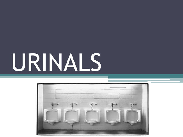 Urinals (presentation) | PPTX | Bath and Shower | Personal Care