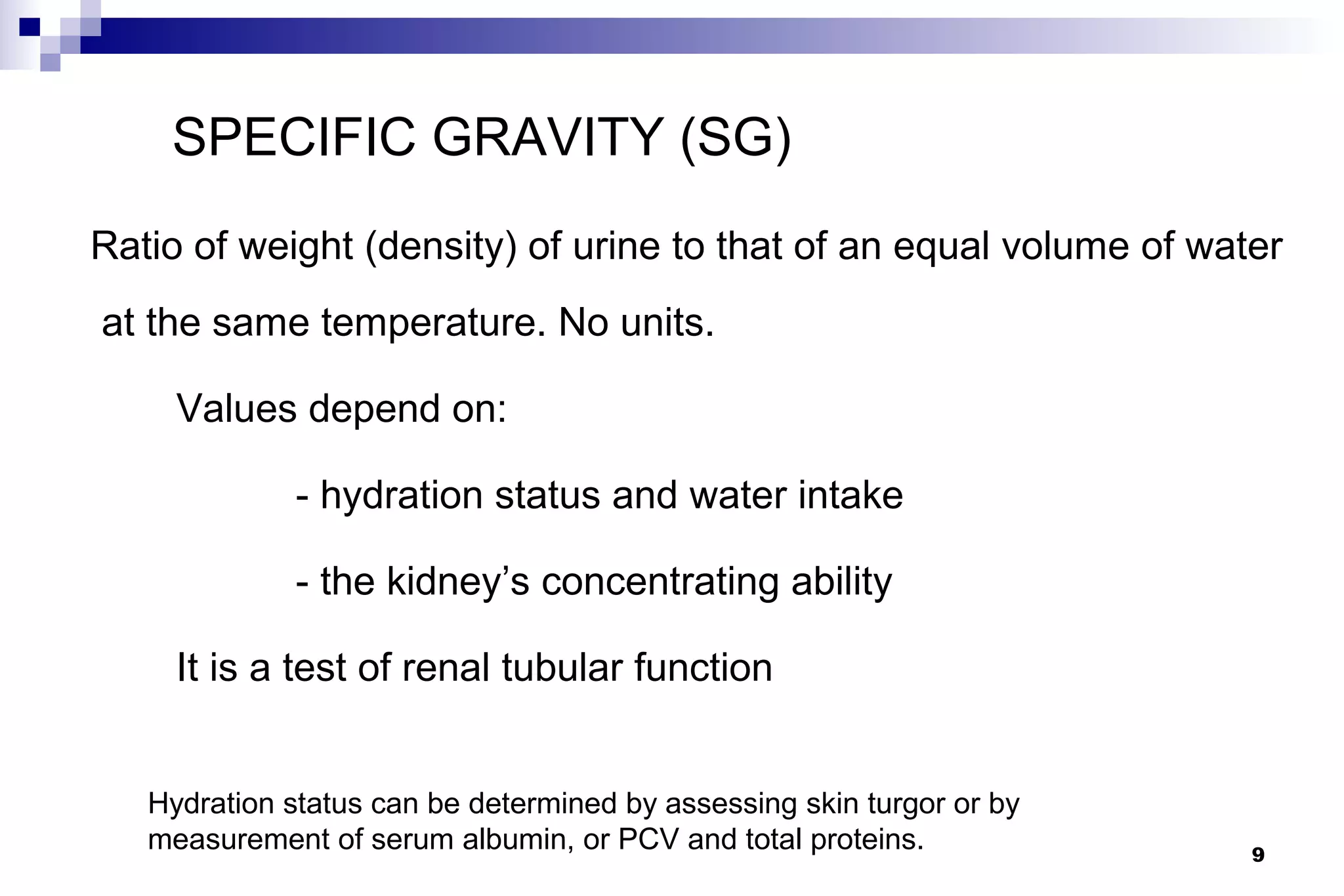 Urinalysis | PPT