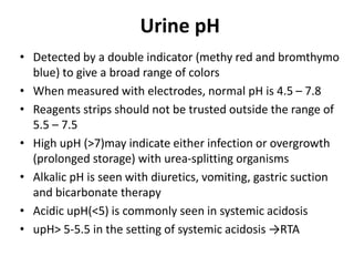 Urinalysis | PPTX