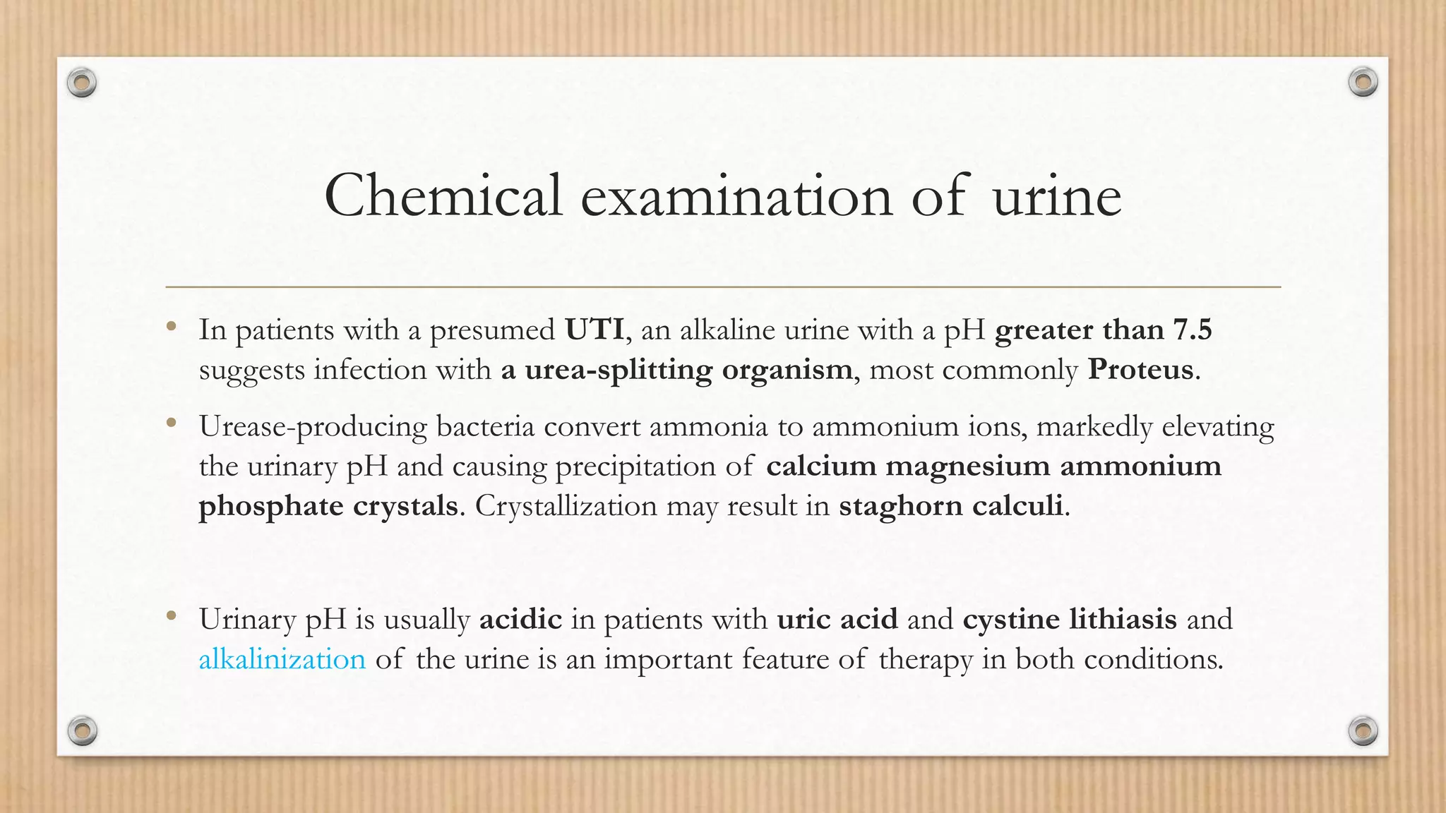 Urinalysis | PPTX