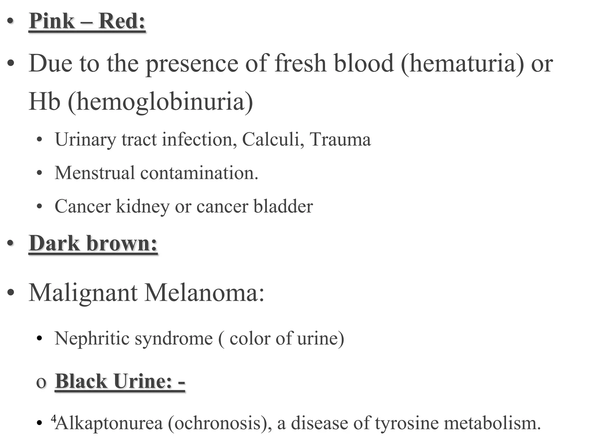 Urinalysis.ppt | Blood Disorders | Diseases and Conditions