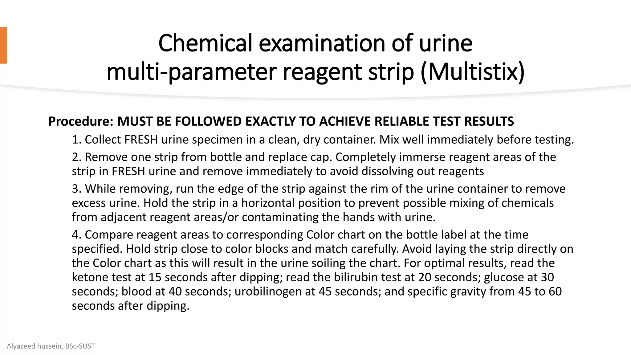 Urinalysis a comprehensive review | PPTX