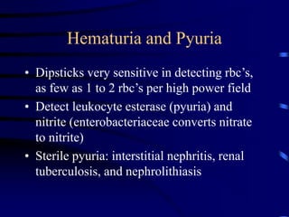 Urinalysis; urine examination in the lab.ppt