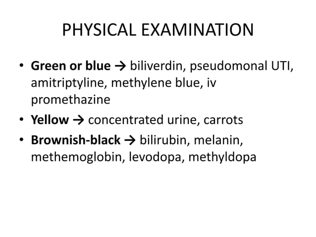 URINALYSIS CHEM PATH.pptx | Medical Tests | Medical Health