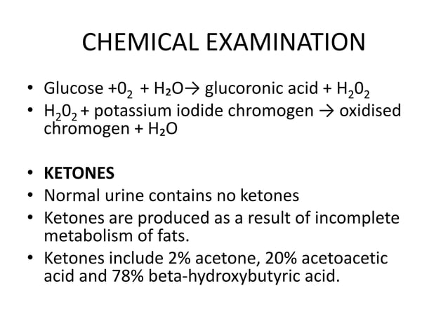 URINALYSIS CHEM PATH.pptx | Medical Tests | Medical Health