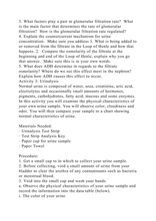 Urinalysis Hands on Lab AssignmentIntroductionThe million nephr.docx