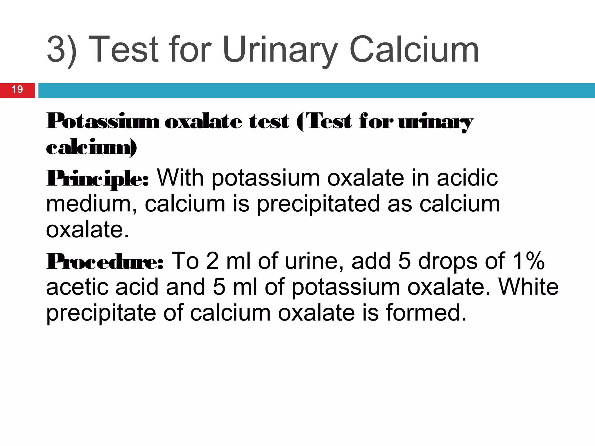 biochemical Urinalysis Dr Neeraj | PPT