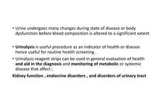 Urinalysis principle | PPT