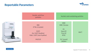 Urinalysis Sysmex - Clinical Pathology Resident Program | PPT