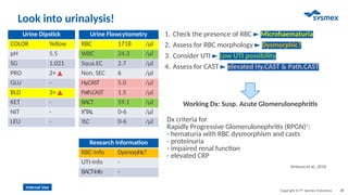 Urinalysis Sysmex - Clinical Pathology Resident Program | PPTX