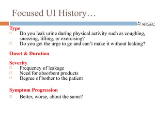 ARGEC: Urinary Incontinence in Older Adults | PDF