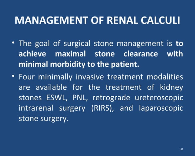 Urinary calculi | PPT | Digestive Disorders | Diseases and Conditions