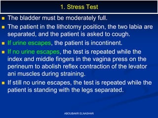 INCONTINENCE OF URINE | PDF