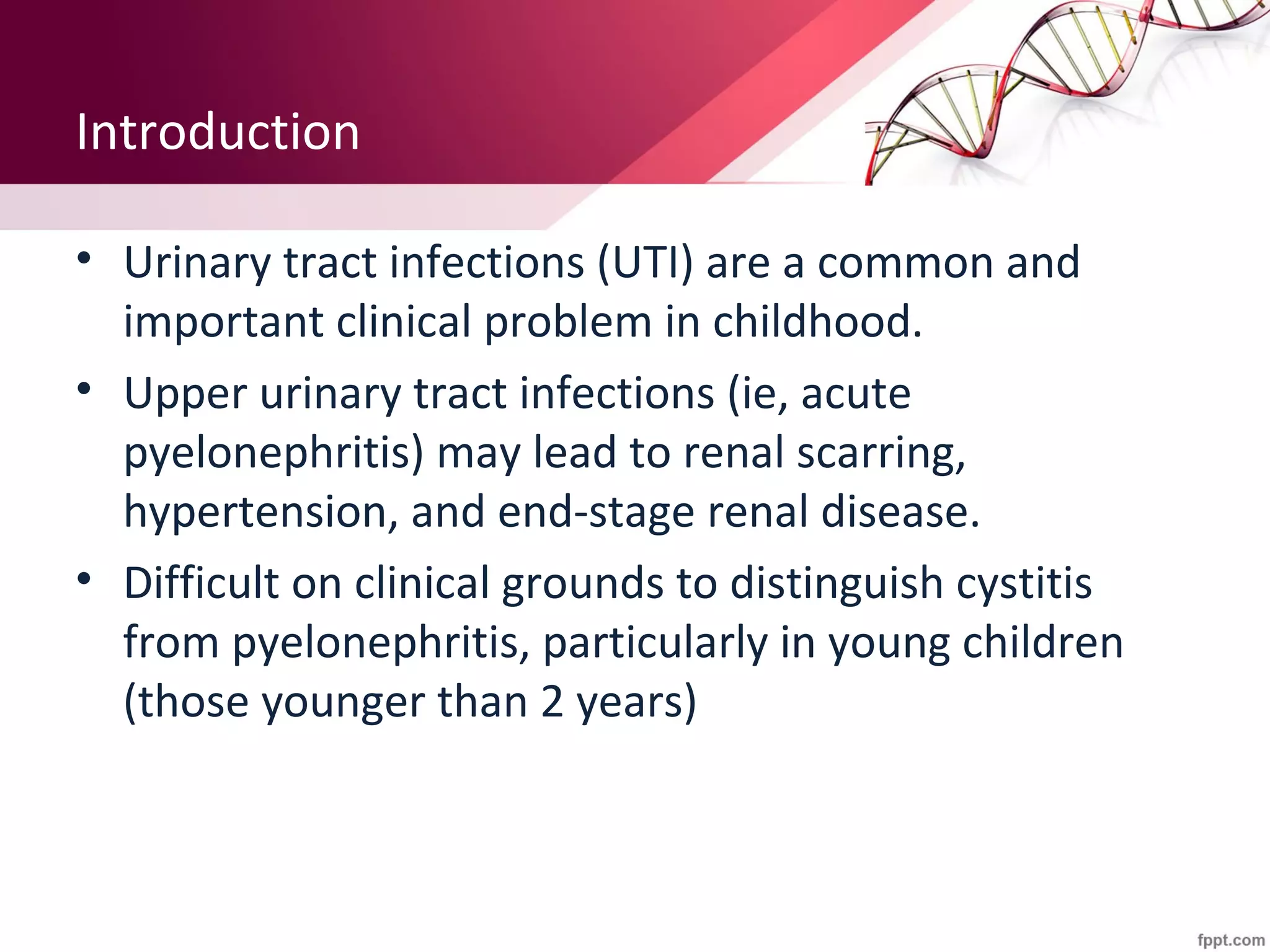 Urinary tract-infections-children | PPT