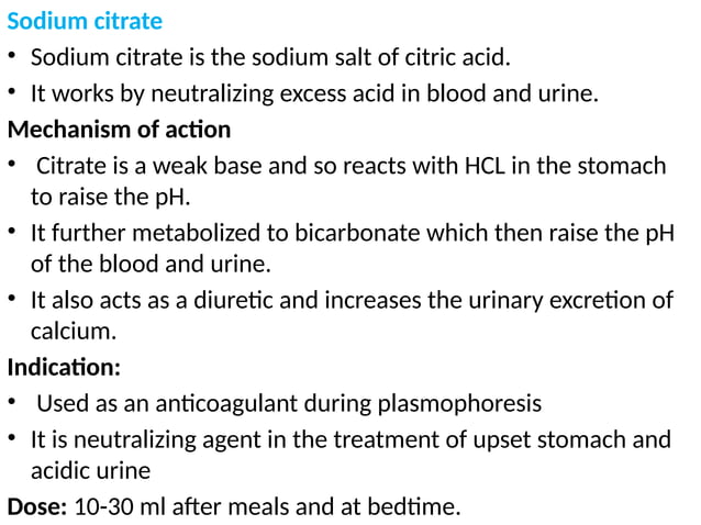 Urinary Acidifiers and Alakalinizers.pptx